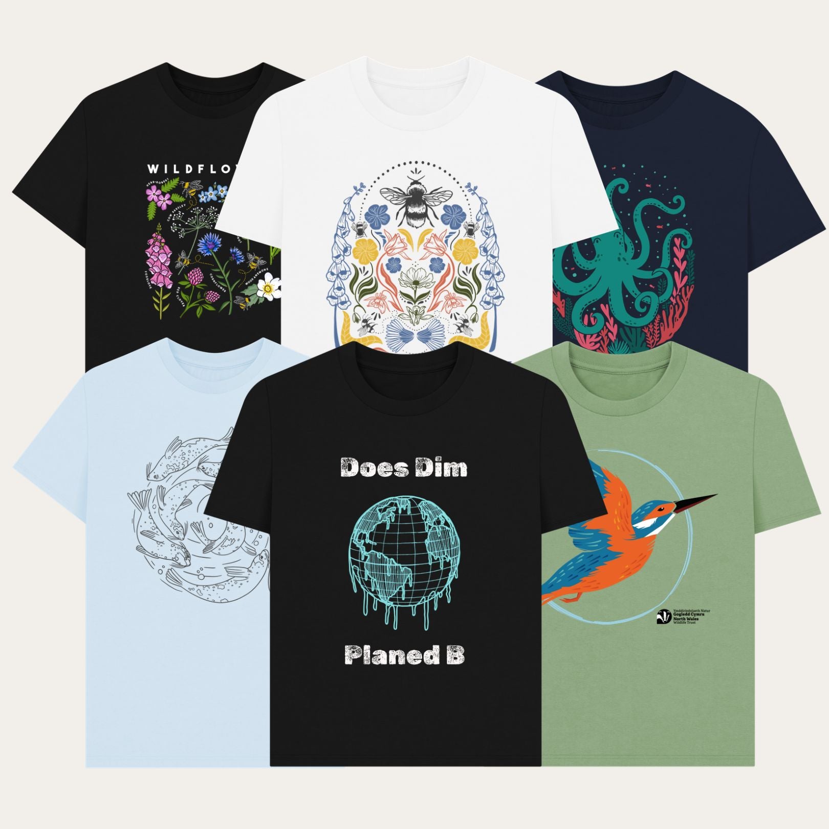 Teemill Sustainable Fashion – North Wales Wildlife Shop