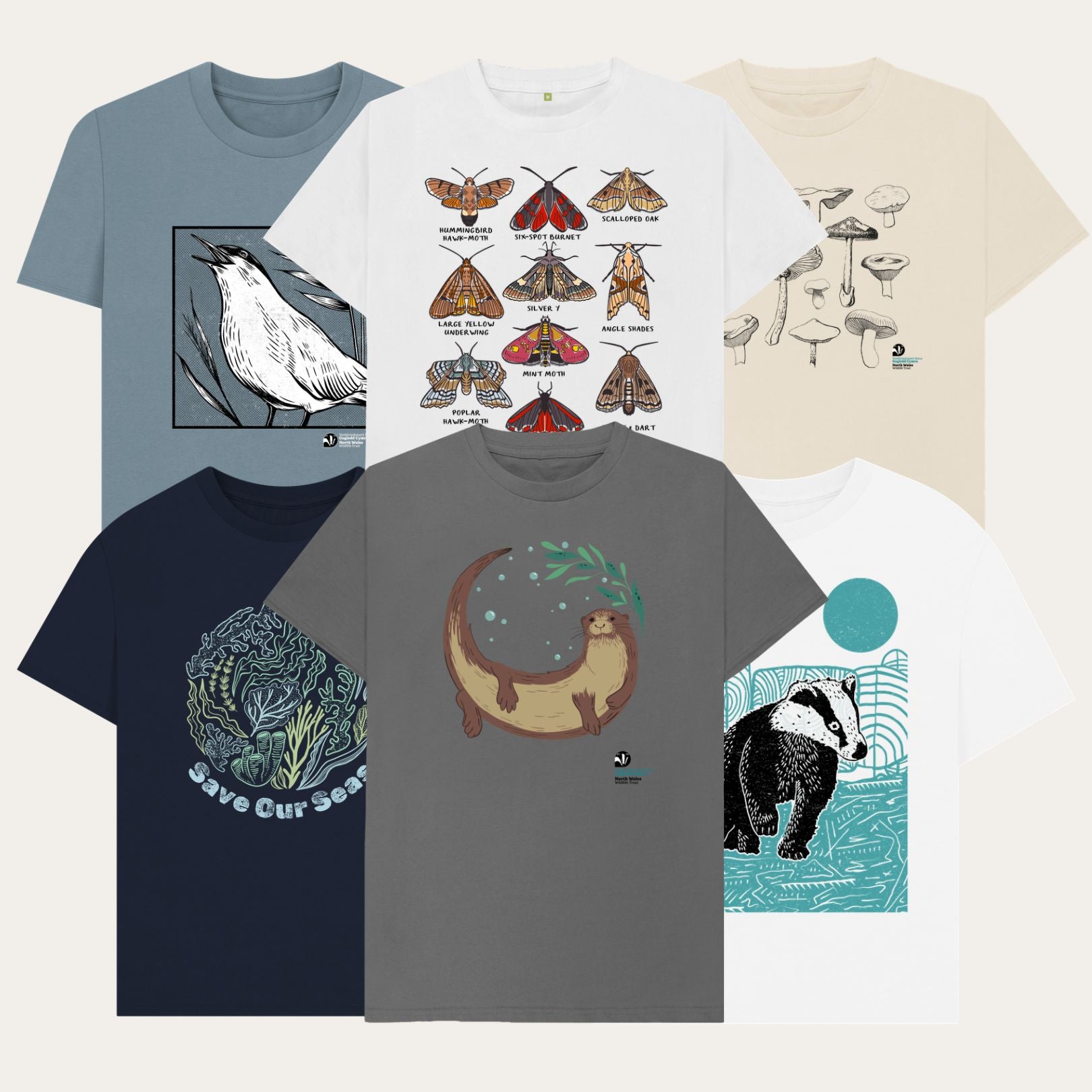 Teemill Sustainable Fashion – North Wales Wildlife Shop